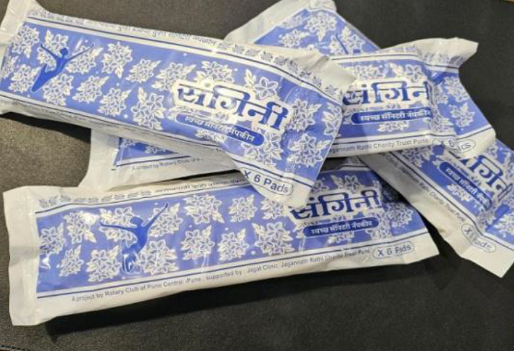 Sangini Sanitary Napkins - Rotary Club of Pune Central